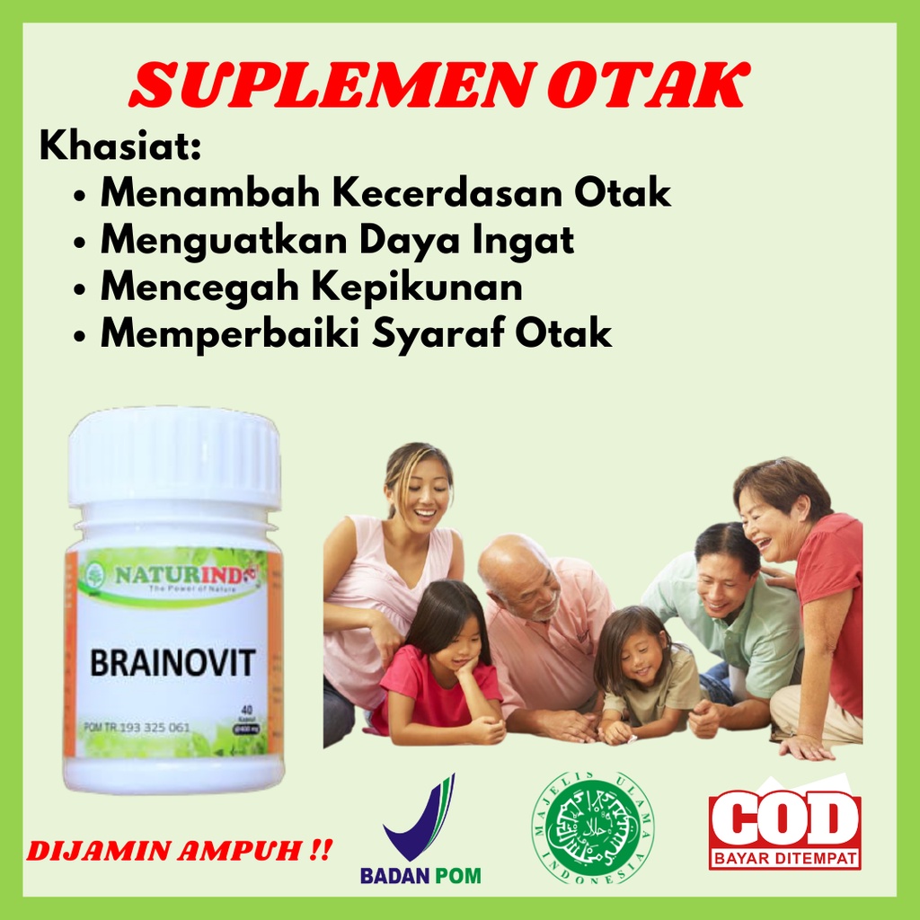 Jual Suplemen Otak Vitamin Otak Anak Cerdas Menguatkan Daya Ingat ...
