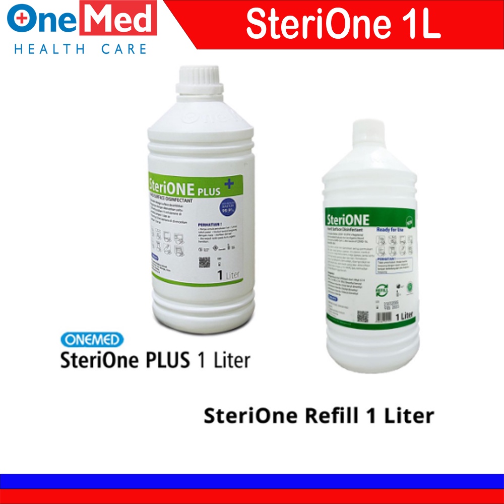 Jual SteriOne Refill Biasa dan Plus 1 Liter Onemed (Ready for Use ...
