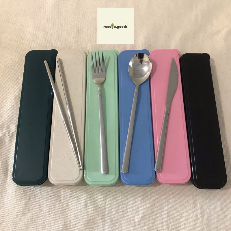 Jual SENDOK GARPU SUMPIT PISAU BOX Size STANDAR dan SEDANG Alat Makan ...