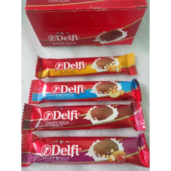 Jual Coklat Delfi Dairy Milk 25gr Premium Bar - Cokelat Delfi 25 gram ...