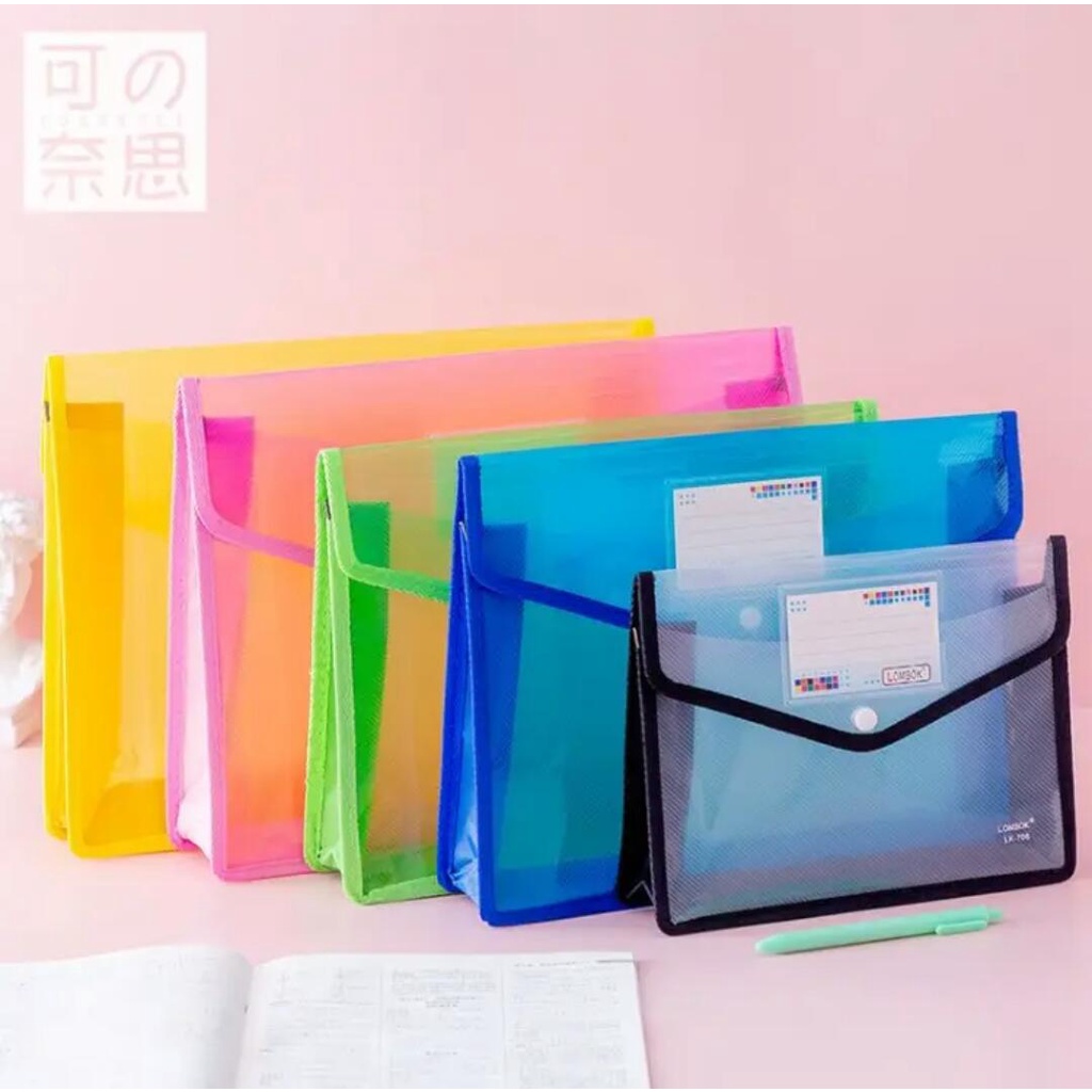 Jual MAP KANCING TEBAL MAP DOKUMEN PLASTIK FOLDER MAP SERBAGUNA ...