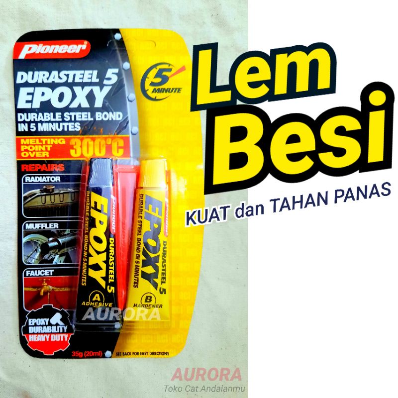 Jual Lem Besi Pioneer Kuat dan Tahan Panas Bisa untuk Knalpot, Mesin ...