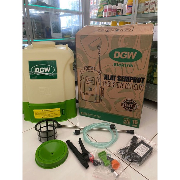 Jual Sprayer DGW elektrik 16L alat semprot hama tangki dgw | Shopee Indonesia