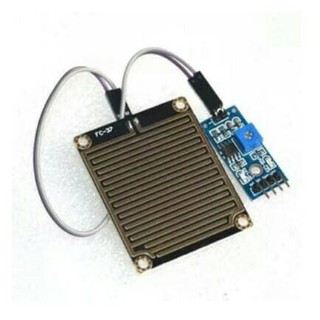 Jual Arduino Uno rain sensor hujan module Raindrops sensitive sensor ...