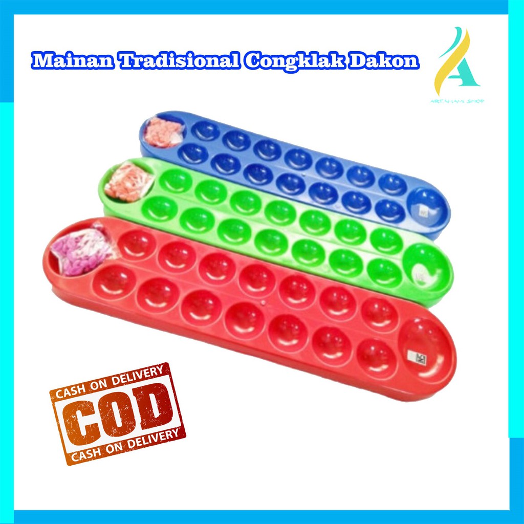 Jual Mainan jadul / Mainan Tradisional Klasik Anak Congklak Dakon Warna ... Jual Mainan jadul / Mainan Tradisional Klasik Anak Congklak Dakon Warna ...