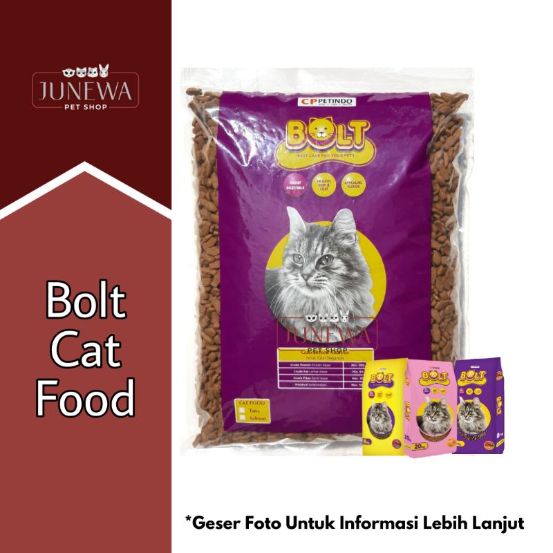 Jual Bolt Makanan Kucing Bolt Cat Food | Shopee Indonesia