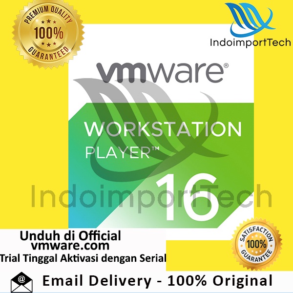 Jual VMware Player 16 Original Serial Number Unduh Official VMware ...