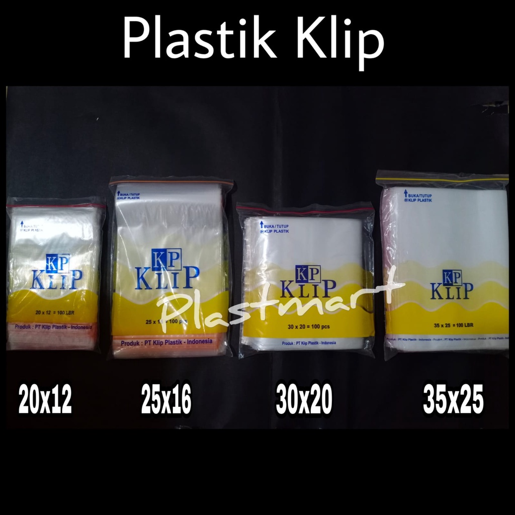 Jual Plastik Klip KP (UKURAN BESAR) // Plastik Obat, Plastik Zipper ...