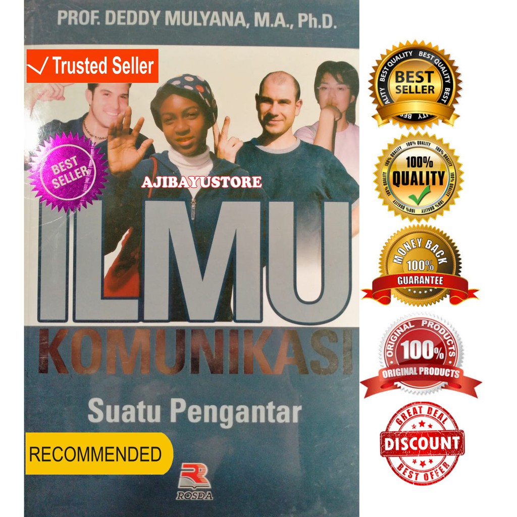 Jual Buku Ilmu Komunikasi Suatu Pengantar Deddy Mulyana Rosda | Shopee Indonesia