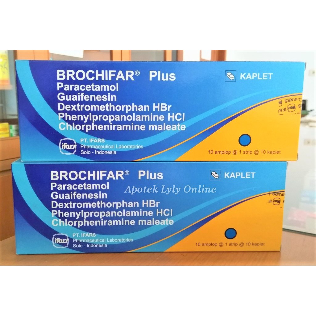 Brochifar Plus Box 100 Tablet | Shopee Indonesia
