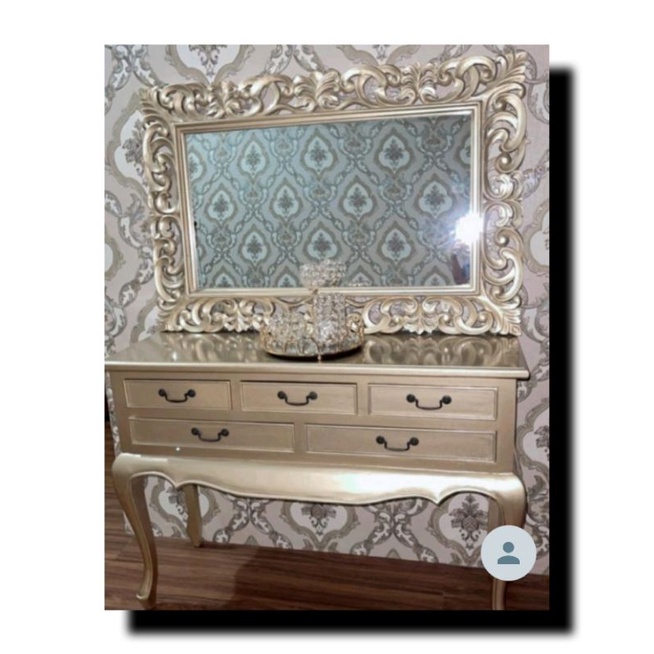 Jual MEJA HIAS MEJA DINDING MEJA CERMIN MEJA KONSUL JATI UKIR JEPARA ...