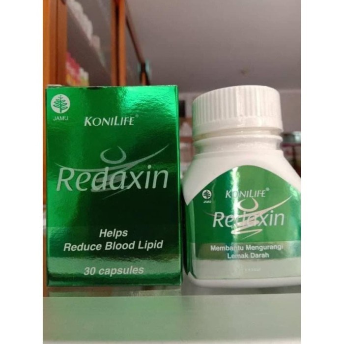 Jual REDAXIN isi 30 Kapsul MENGURANGI LEMAK DARAH | Shopee Indonesia