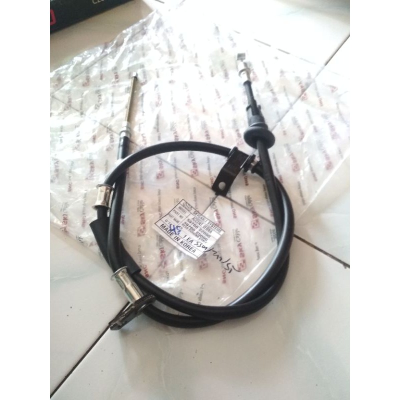 Jual kabel hand brake rem tangan handrem hyundai accent Verna Avega ...