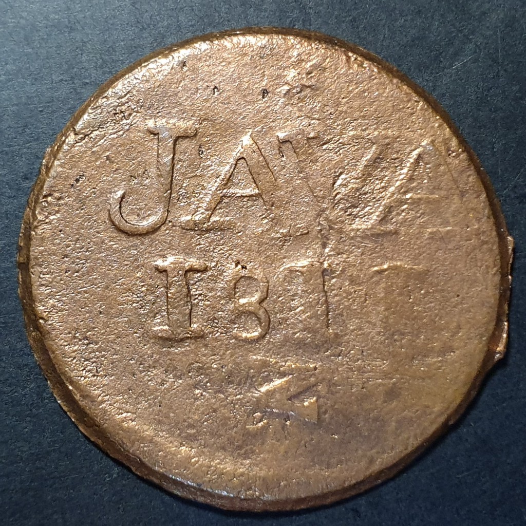 Jual Koin Jaman Penjajahan Belanda 1 Duit Java LN 1811 Z Sudah ...