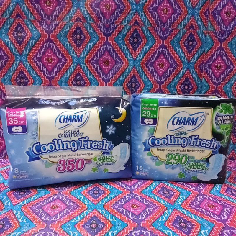 Jual Charm Cooling Fresh Night Wing 35cm 29cm | Shopee Indonesia