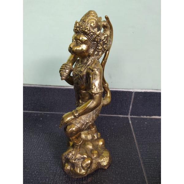 Jual Patung Hanuman Hanoman Coklat Emas | Shopee Indonesia
