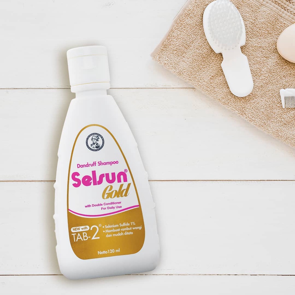 Jual SELSUN GOLD Anti Dandruff Shampoo Gold | 120ml | Shopee Indonesia