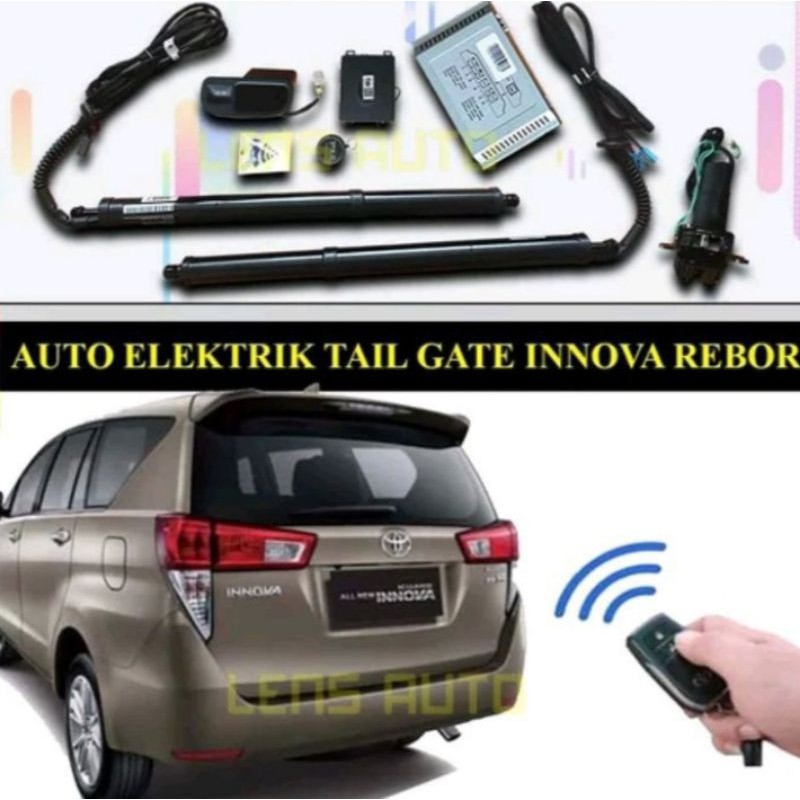 Jual Tail gate power black door innova Reborn buka tutup bagasi ...