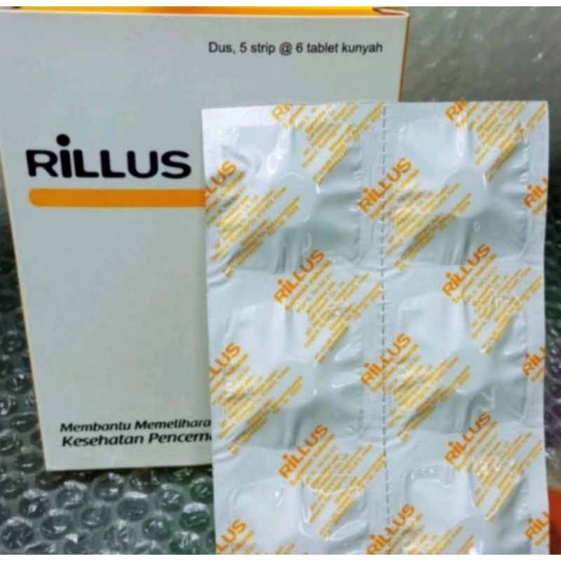 Jual Rillus per strip isi 6 tablet | Shopee Indonesia