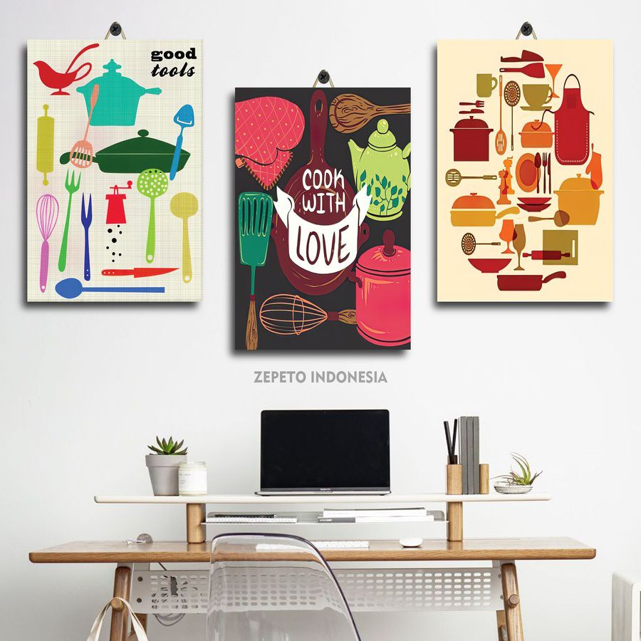 Jual HIASAN DINDING POSTER DAPUR AESTHETIC 20X30 GLROX/NHUKM/ DEKORASI ...
