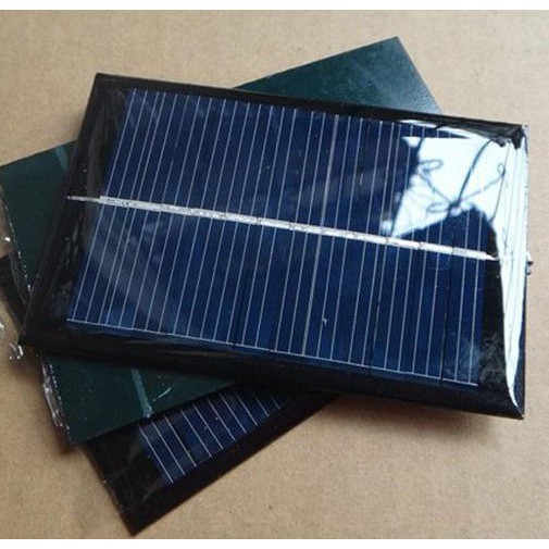 Jual SOLAR CELL PANEL SURYA 6V 0.6W Polycrystaline UNTUK CHARGER DIY ...