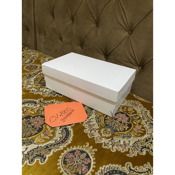 Jual DUS BOX INERBOX KOTAK SEPATU POLOSAN MURAH (MINIMAL ORDER 5-10PCS ...