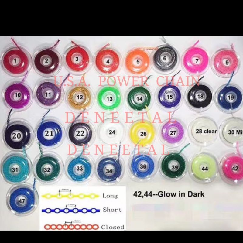 Jual 100 CM ORIGINAL KARET BEHEL PANJANG POWER CHAIN ONYX USA QUALITY ...