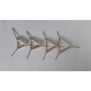 Jual SEGITIGA PORSELIN / PORSELEN / PORCELAIN 5 CM - KAWAT SENG Lab YS ...