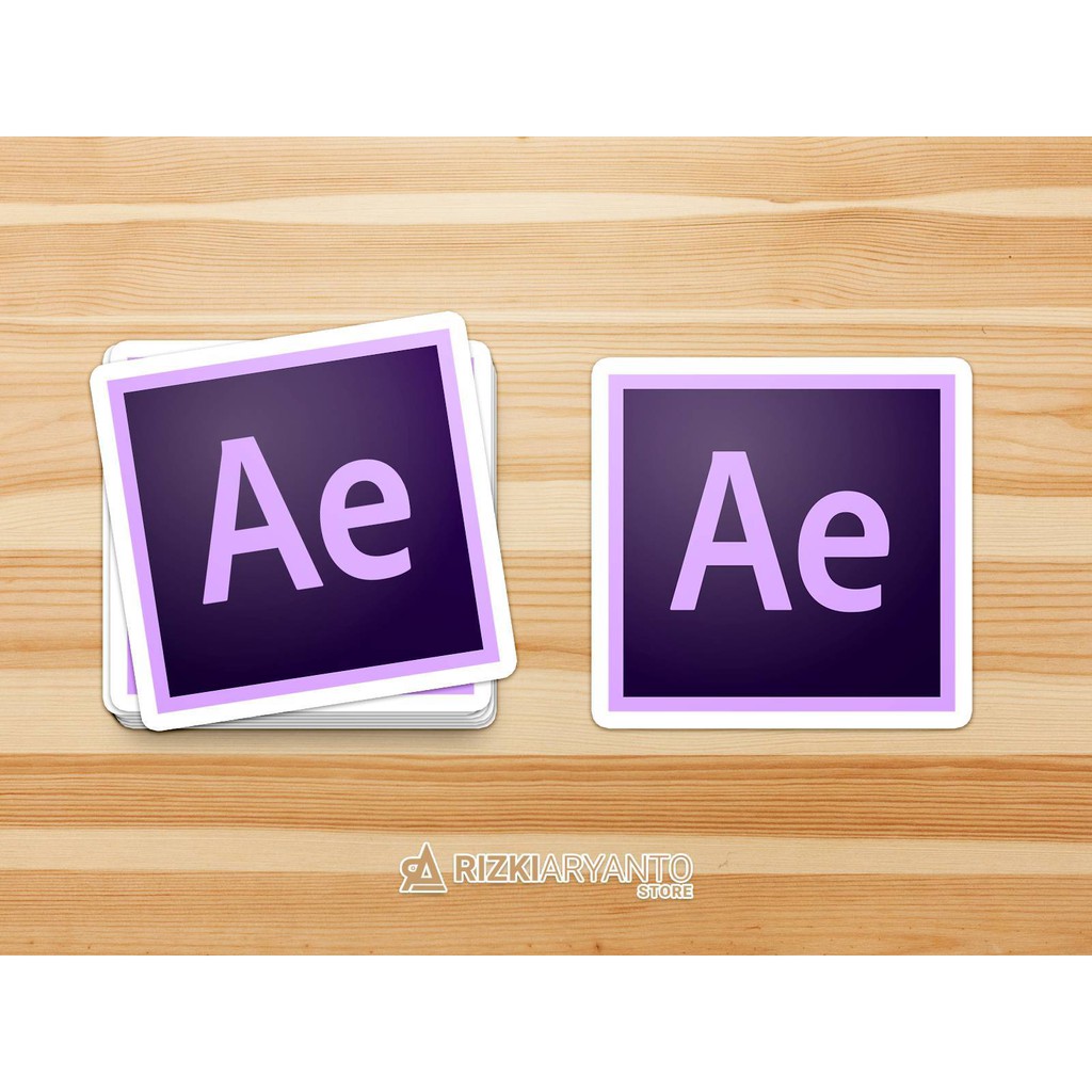 Jual Sticker - Stiker Logo Adobe Adobe After Effects Untuk PC Laptop HP ...