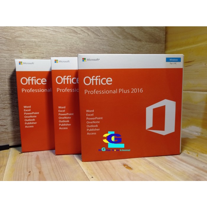 Jual Office 2016 Pro Plus Fullbox Original Permanent | Shopee Indonesia