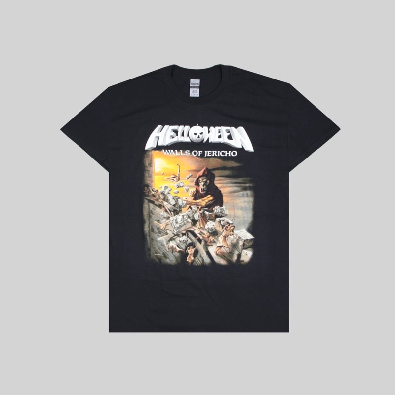 Jual TS HELLOWEEN - WALLS OF JERICHO ( ROCK MERCH ) Indonesia|Shopee ...