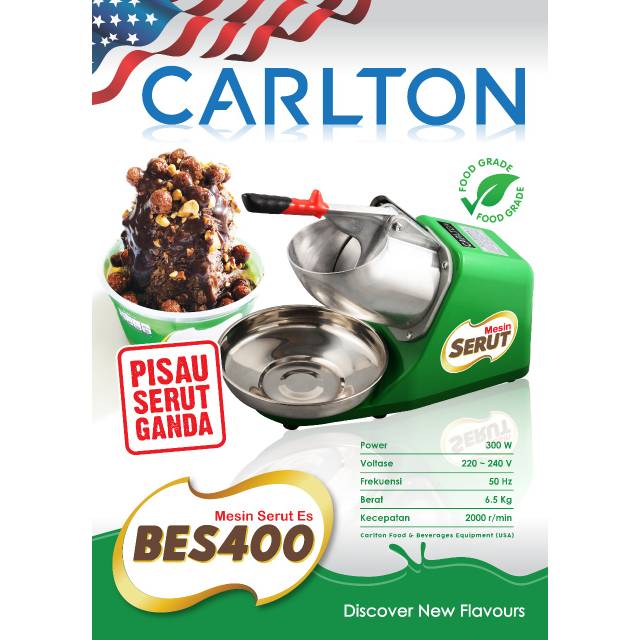 Jual Mesin Es Serut Milo Kepal dan Mesin Es Campur dll merk CARLTON ...