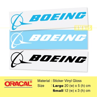 Jual Sticker Boeing, Sticker Boeing Logo, Sticker Penerbangan Boeing ...