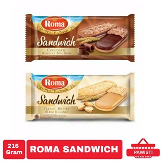 Jual ROMA SANDWICHI Chocolate - Peanut Butter | Shopee Indonesia