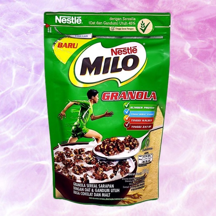 Jual Milo Protein Granola Cereal 120g - Nestle Sereal | Shopee Indonesia