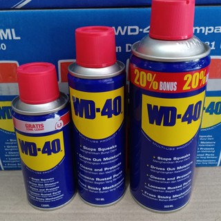 Jual WD40 WD 40 Pelumas dan Anti Karat WD-40 Ukuran 120 ml - 191ml - 333 ml (silakan pilih di ...