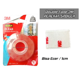 Jual Perekat Spoiler Double Tape 3m Bening Bisa Eceran | Shopee Indonesia