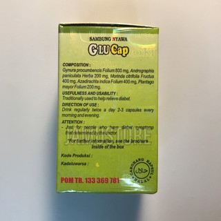 Jual GluCap 20 Kapsul - Turunkan Kadar Gula Darah Ekstrak Mengkudu ...