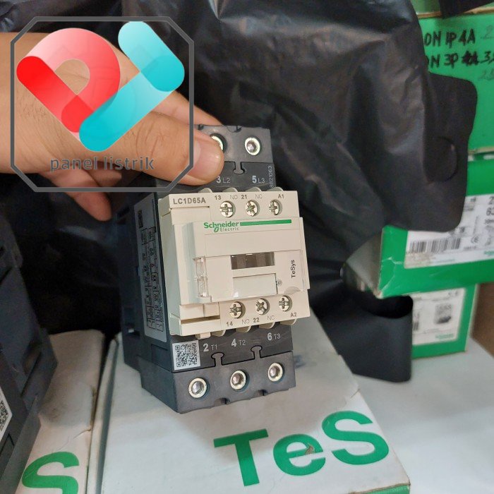 Jual Contactor Schneider Kontaktor LC1D65AM7 220V LC1D65A ORIGINAL LISTRIK | Shopee Indonesia
