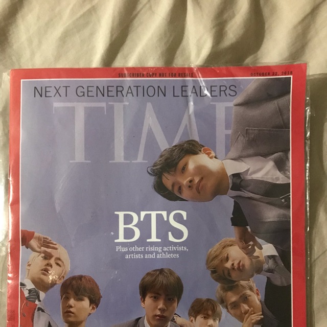 Jual Majalah TIME / Time Magazine BTS cover | Shopee Indonesia