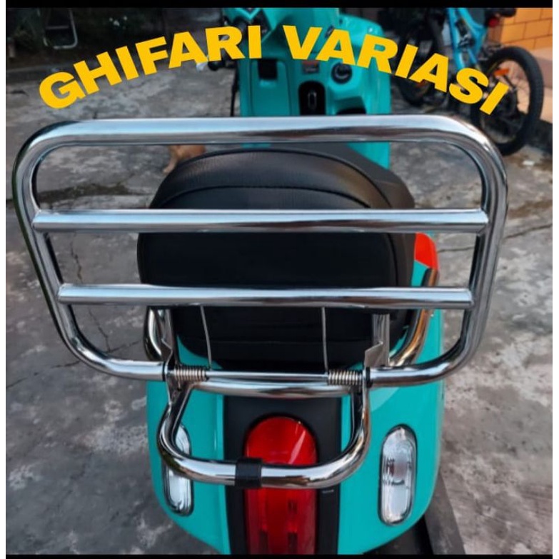 Jual BACKRACK MOTOR FAZZIO / Back Rack Bagasi Motor YAMAHA FAZZIO ...