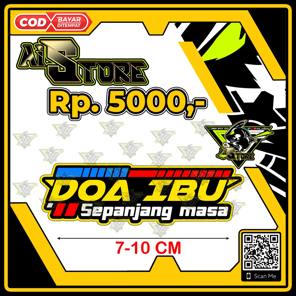 Jual Stiker Doa Ibu Sepanjang Masa | Shopee Indonesia