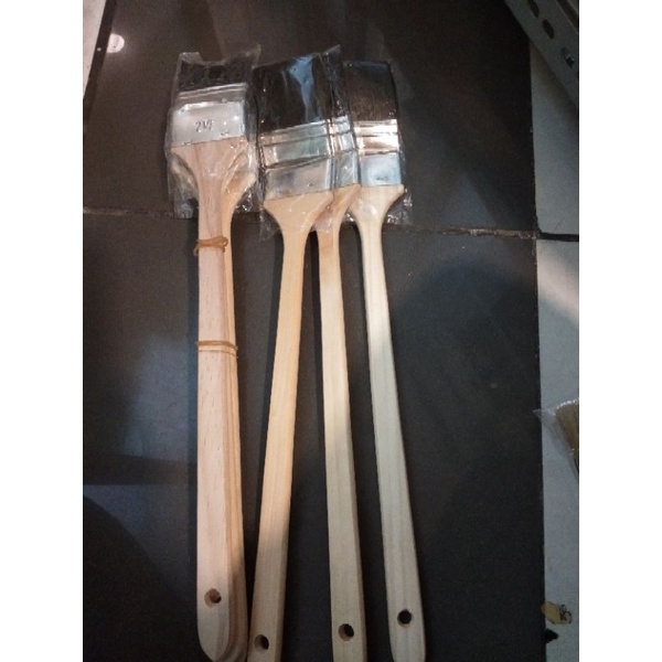 Jual Kuas Bengkok 2,5 inch gagang panjang | Shopee Indonesia