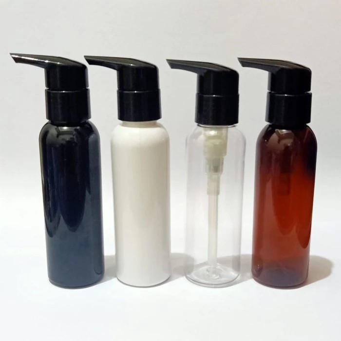 Jual Botol Pump 100ml - Botol Amber | Shopee Indonesia