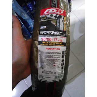 FDR Sport MP 76 ( MP76 ) ukuran 90/80-17 Tubeless Ban Motor Race ...