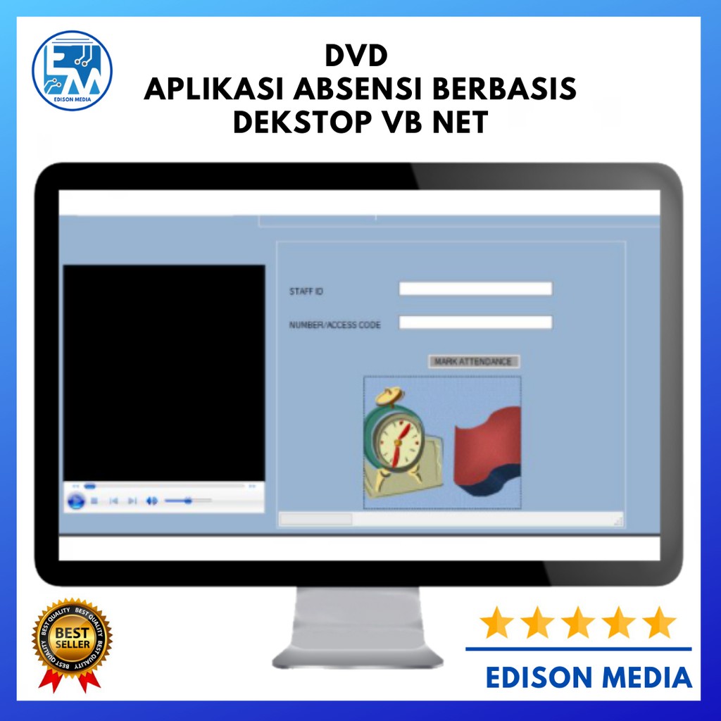 Jual DVD Aplikasi Absensi Berbasis Dekstop VB Net | Shopee Indonesia
