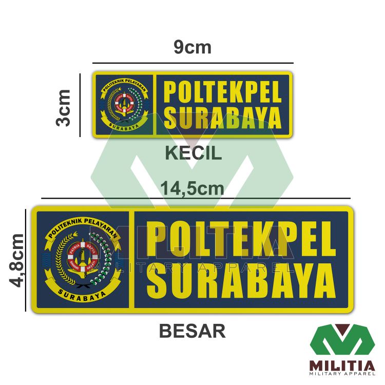 Jual Stiker POLTEKPEL SURABAYA politeknik pelayaran | Shopee Indonesia