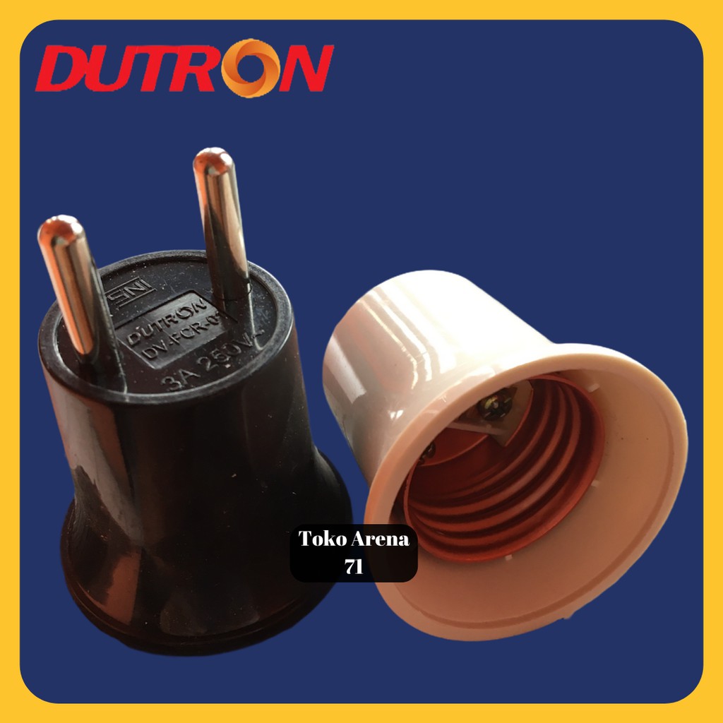 Jual Fitting Colok Fitting Lampu Colok Fitting Lampu Tidur colok DUTRON ...
