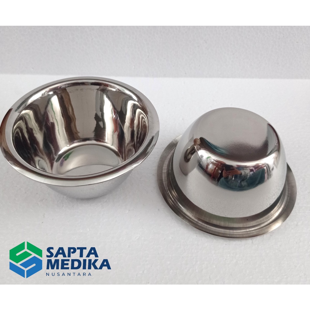 Jual Cucing/ Kom iodine ukuran Sedang / Medium bahan stainless ...