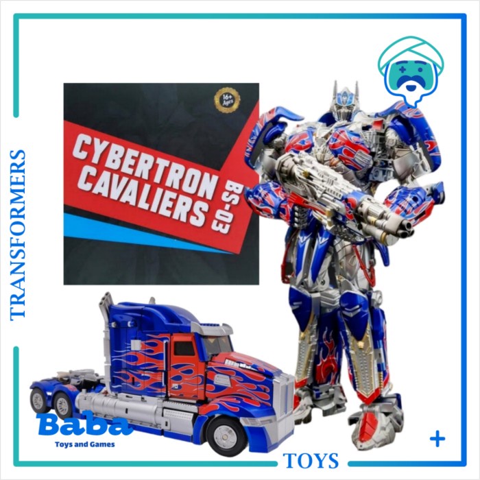 Jual Transformers Deformation BS-03 Cybertron Cavaliers Optimus Prime ...